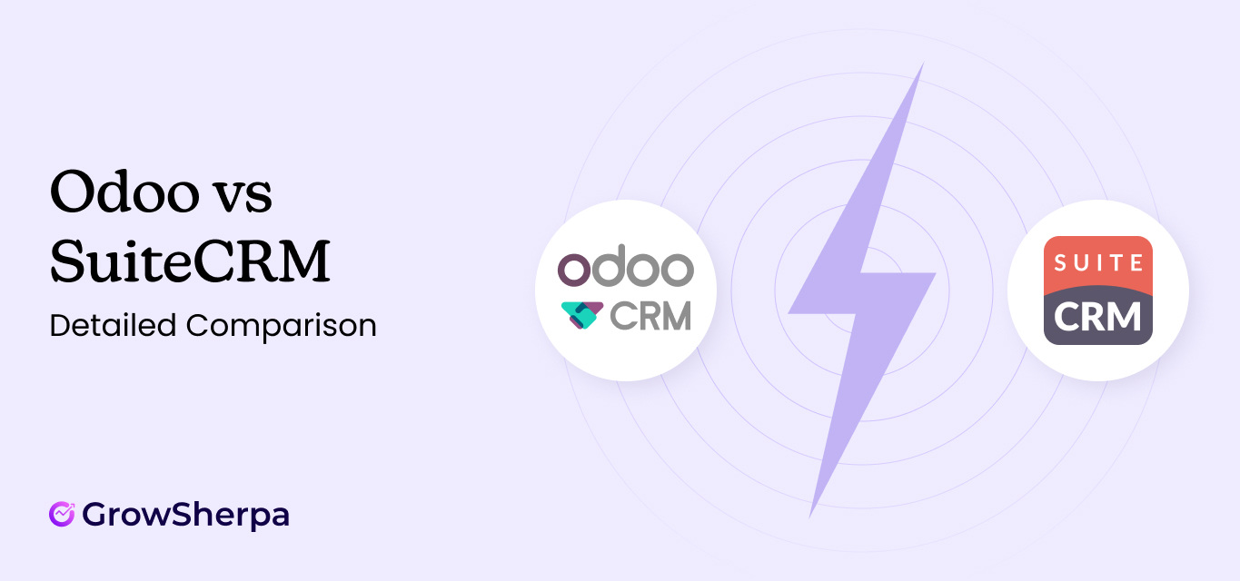 Odoo CRM vs SuiteCRM 2025 - Which is Better for Your Business?